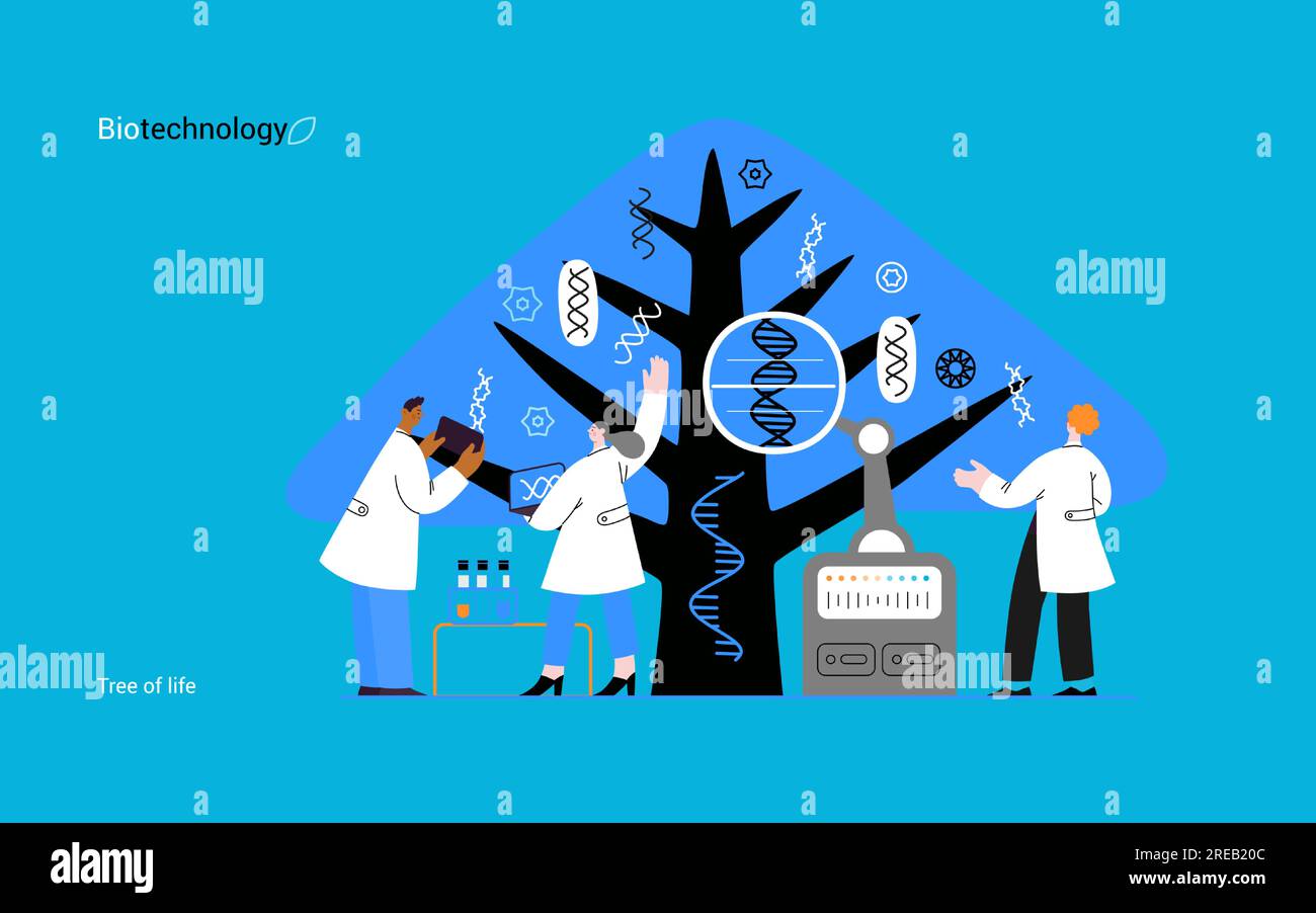 Leaf observation Stock Vector Images - Alamy