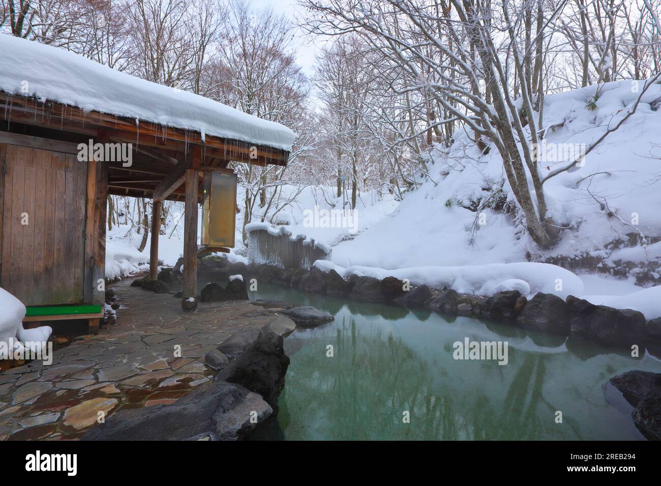 Nyuto hot spring village hi-res stock photography and images - Alamy