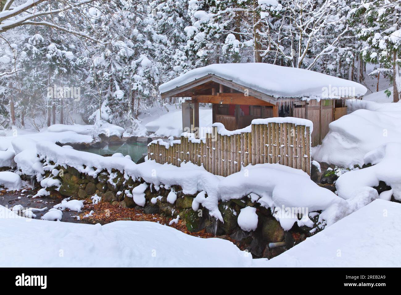 Nyuto hot spring village hi-res stock photography and images - Alamy