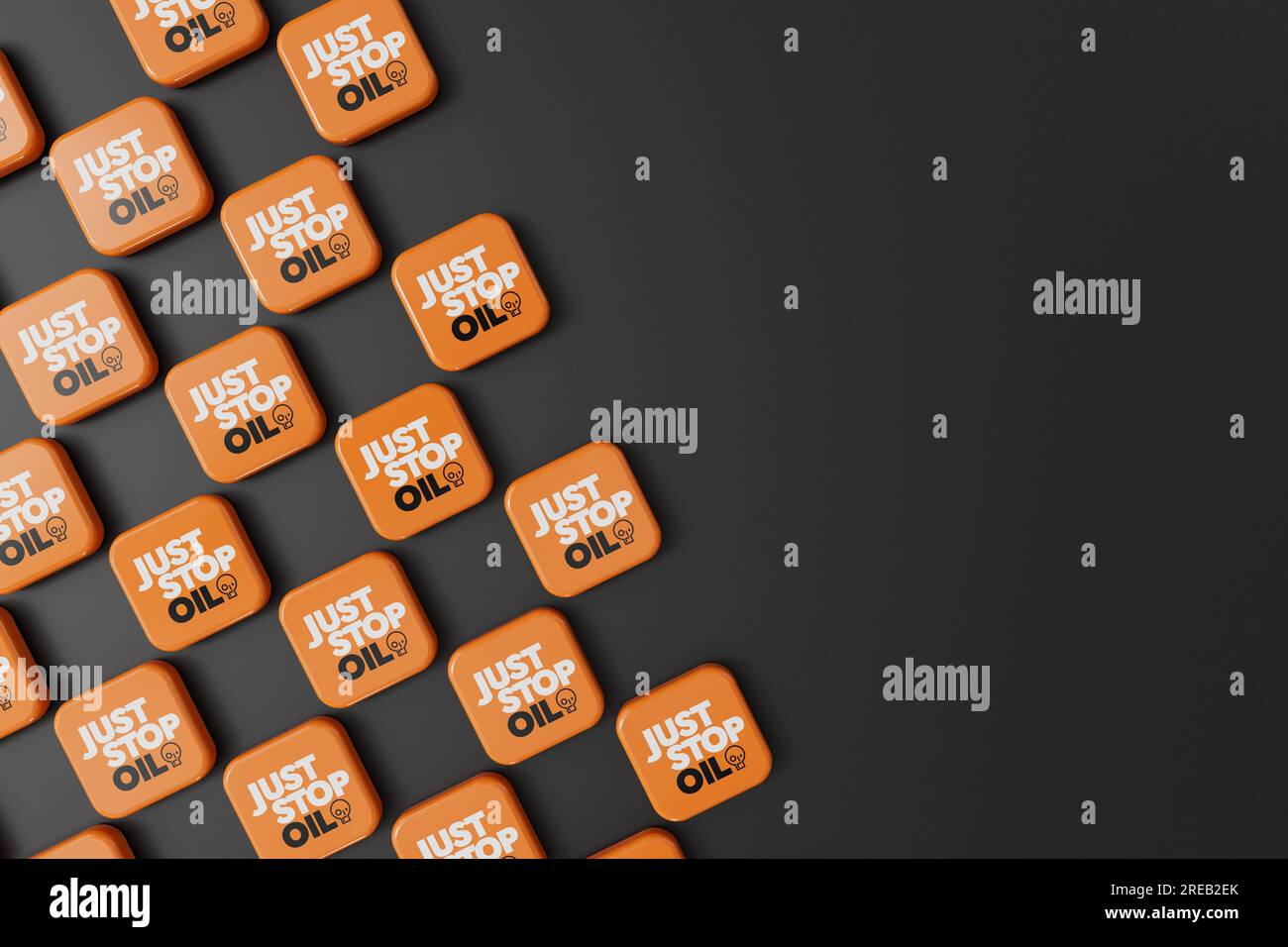 LONDON, UK - July 2023: Just stop oil environmental protest activist ...