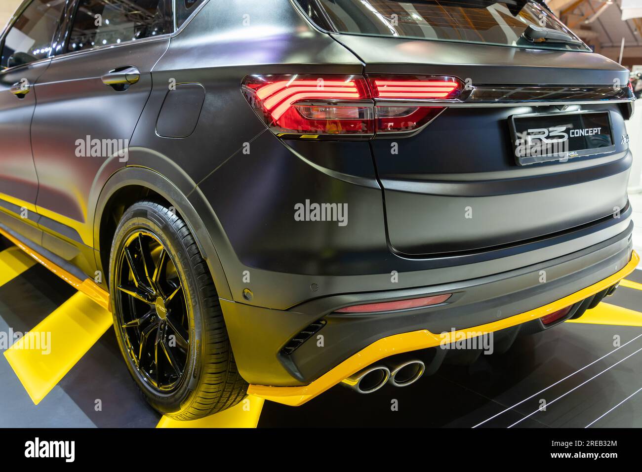 Serdang, Malaysia - May 5,2023 : New Proton R3 concept car displayed at ...