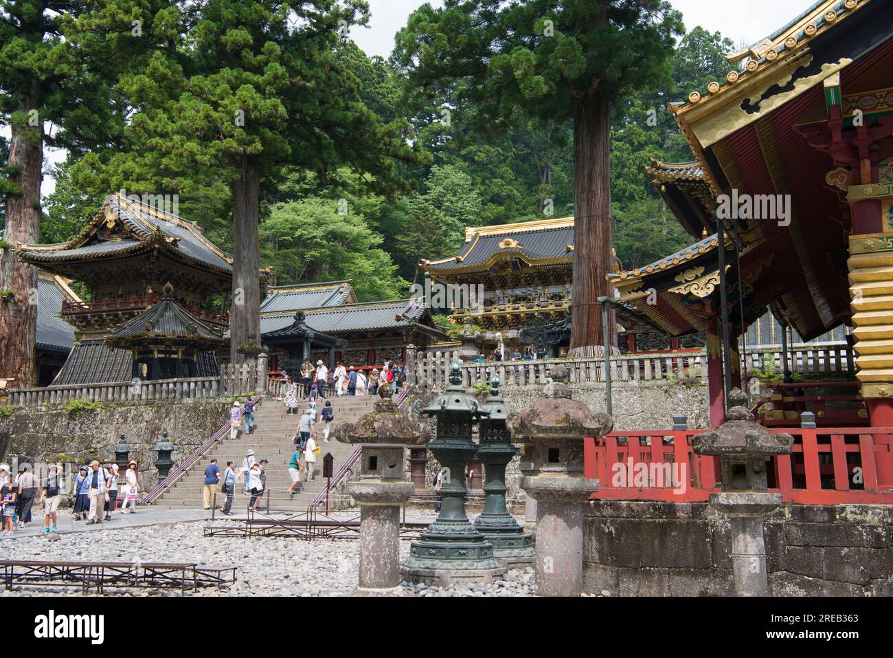 Nikko Toshogu Shrine Stock Photo - Alamy