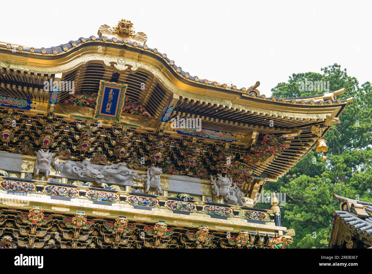 Yomeimon Gate of the Nikko Toshogu Shrine Stock Photo - Alamy
