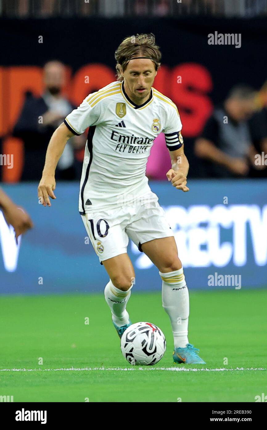 Houston, Texas, USA. 26th July, 2023. Real Madrid CF midfielder Luka ...