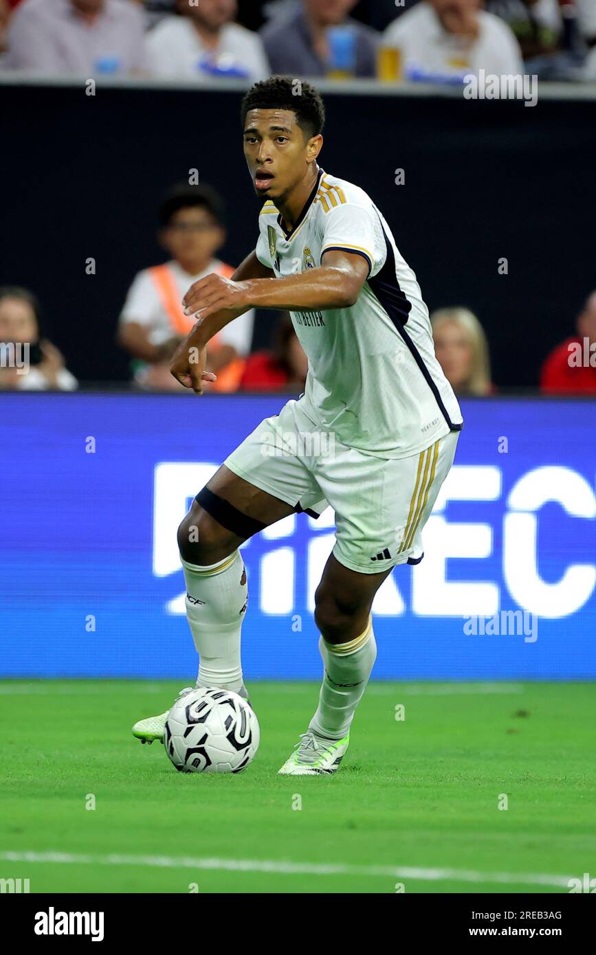 Houston, Texas, USA. 26th July, 2023. Real Madrid CF midfielder Jude ...