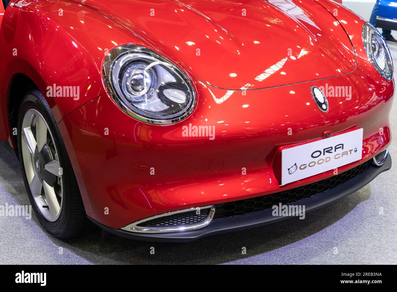 Serdang, Malaysia - May 5,2023 : New Ora Good Cat's car displayed at ...