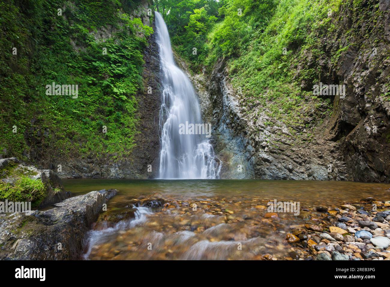 Anmonnotaki waterfall hi-res stock photography and images - Alamy