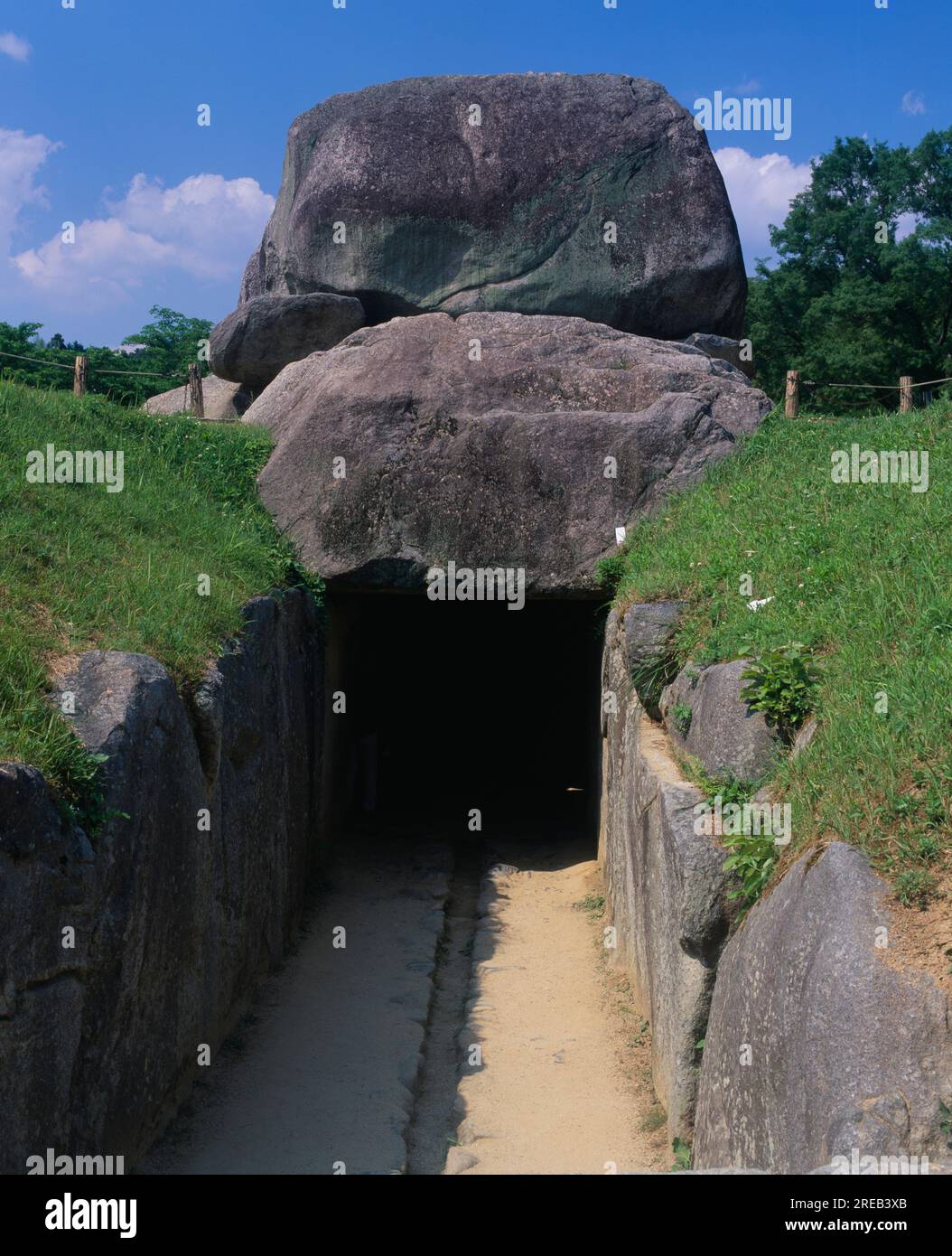 Ishibutai Kofun Tomb Stock Photo - Alamy