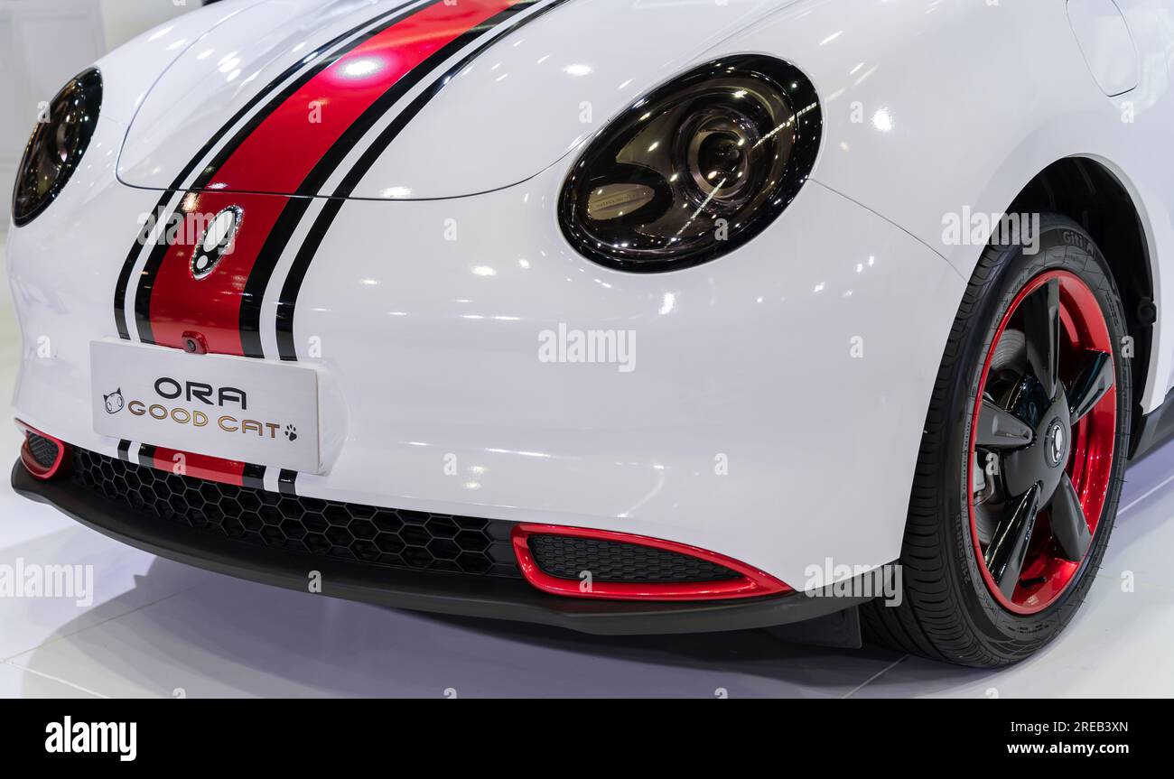 Serdang, Malaysia - May 5,2023 : New Ora Good Cat's car displayed at ...