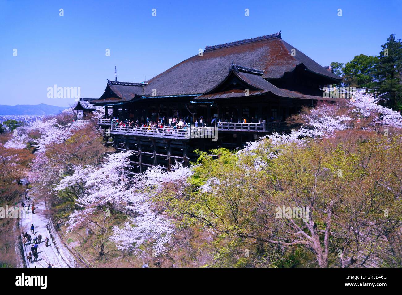 Deck at kiyomizu temple hi-res stock photography and images - Alamy