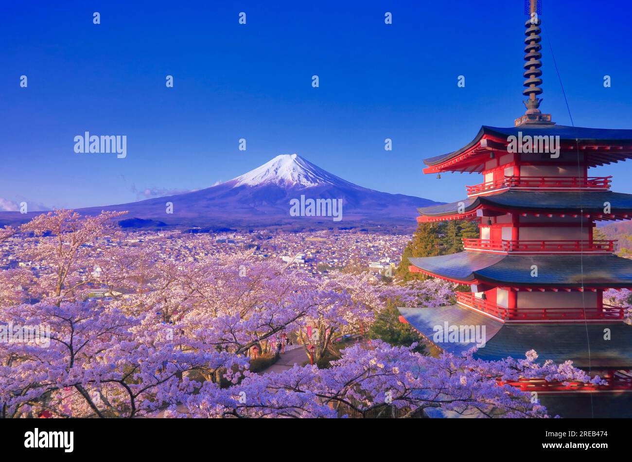Churei tower hi-res stock photography and images - Alamy