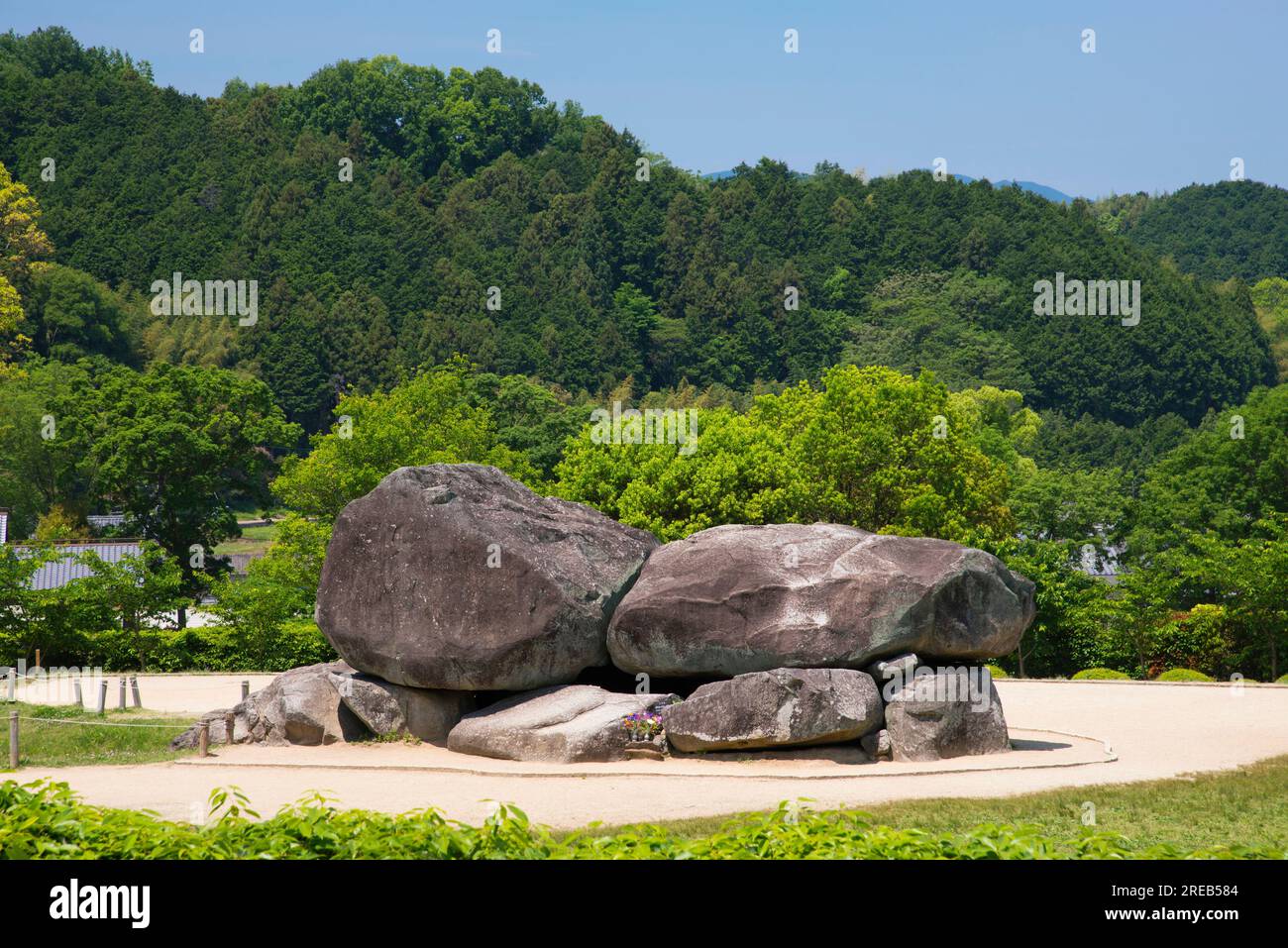 Ishibutai Kofun Tomb Stock Photo - Alamy