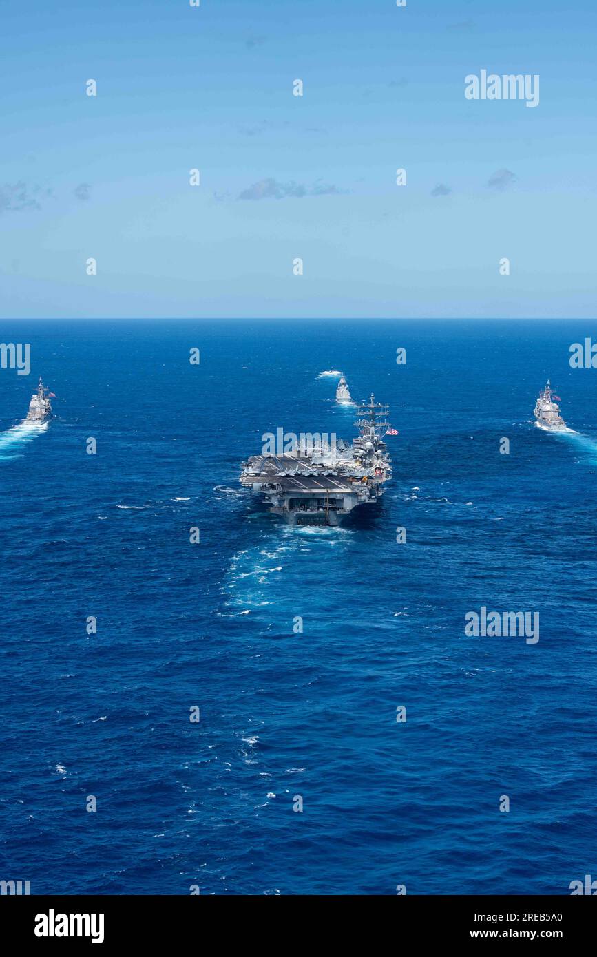 INDIAN OCEAN (July 22, 2023) The U.S. Navy’s only forward-deployed ...