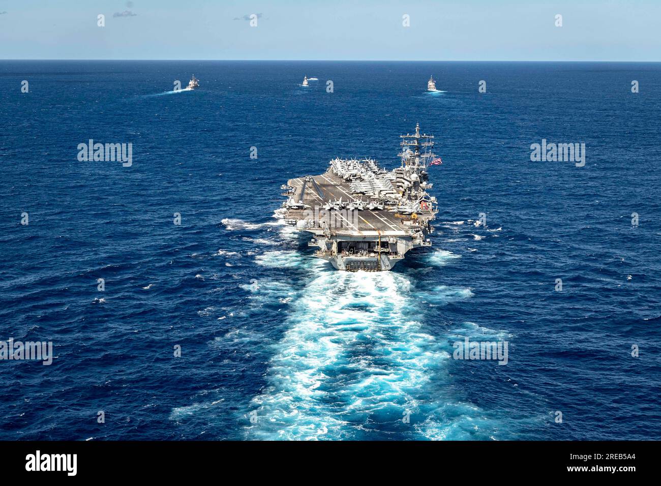 INDIAN OCEAN (July 22, 2023) The U.S. Navy’s only forward-deployed ...