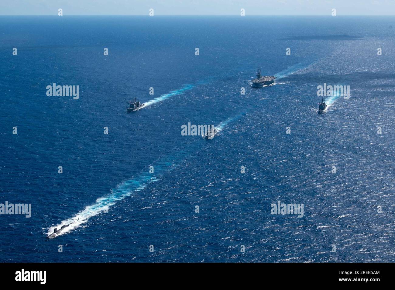 INDIAN OCEAN (July 22, 2023) The U.S. Navy’s only forward-deployed ...