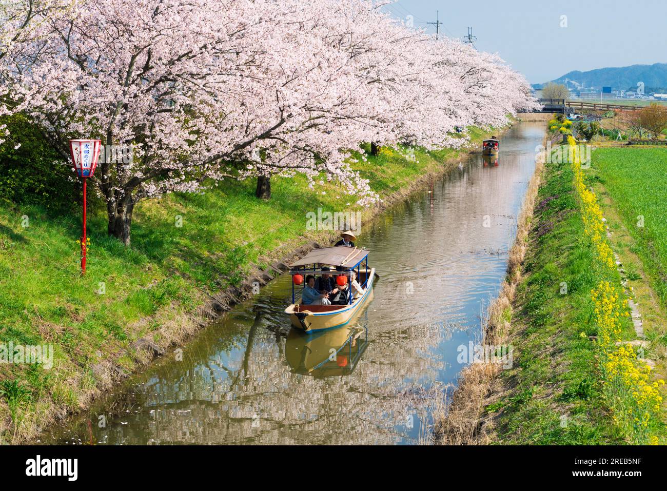 tour around a riverside area Stock Photo - Alamy