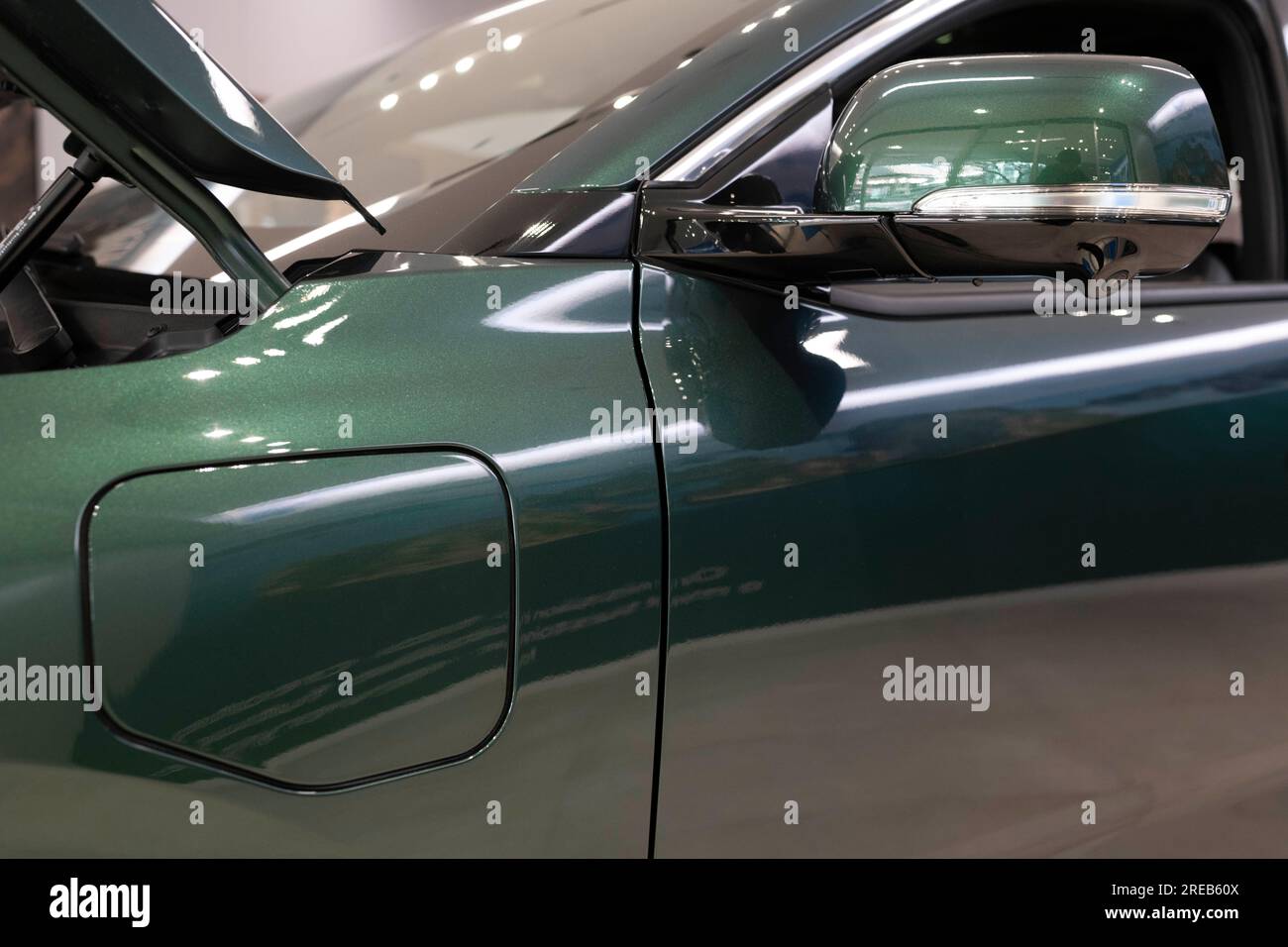 Santa Monica, California, USA. 28th Mar, 2023. A VinFast Lux SA2.0 ...