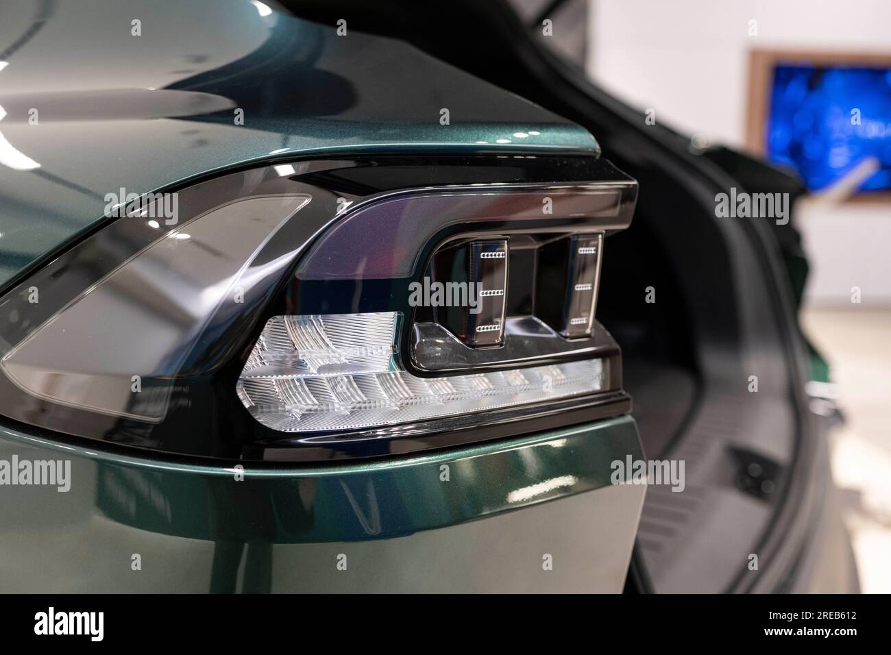 Santa Monica, California, USA. 28th Mar, 2023. A VinFast Lux SA2.0 ...