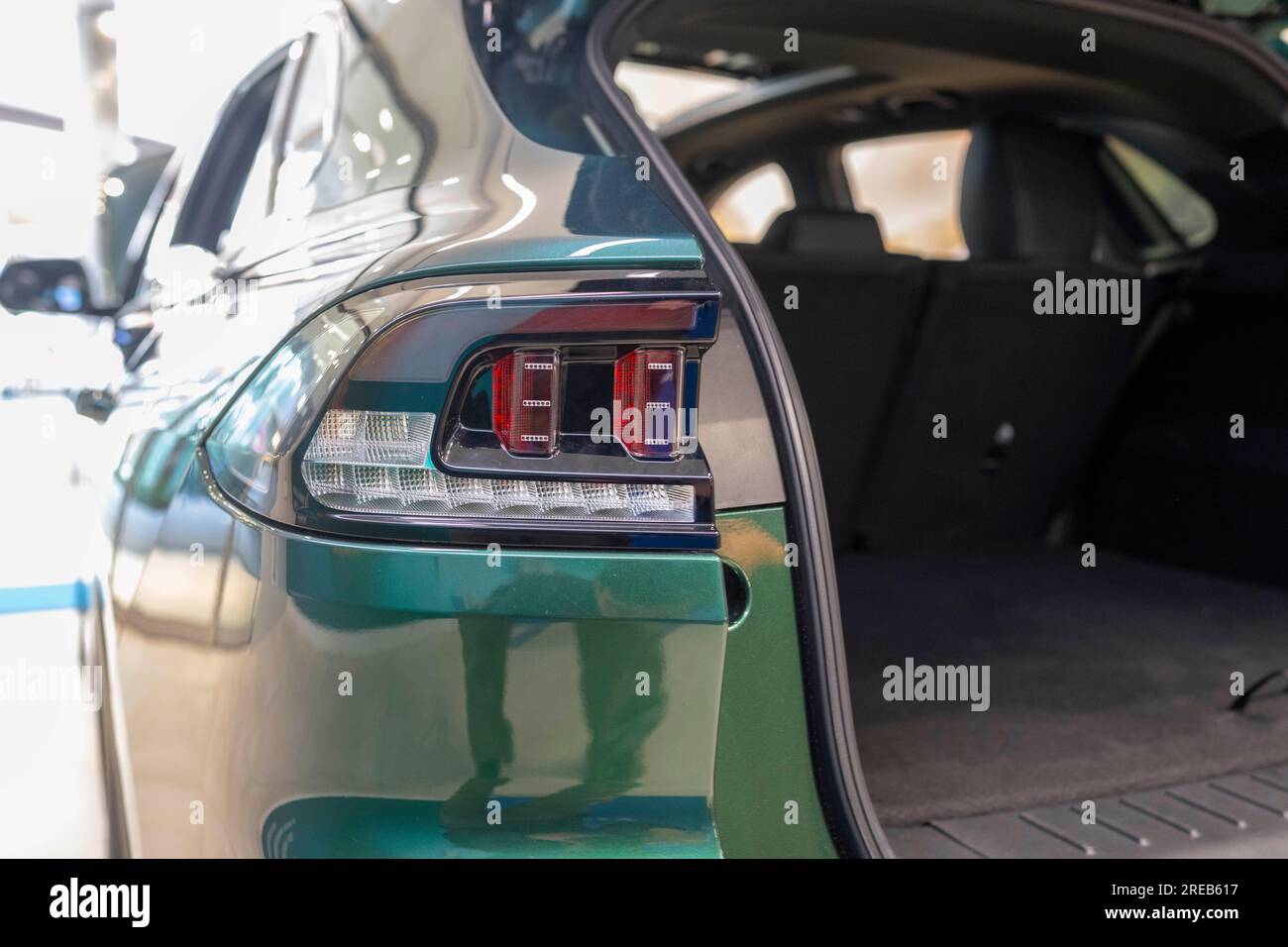 Santa Monica, California, USA. 28th Mar, 2023. A VinFast Lux SA2.0 ...