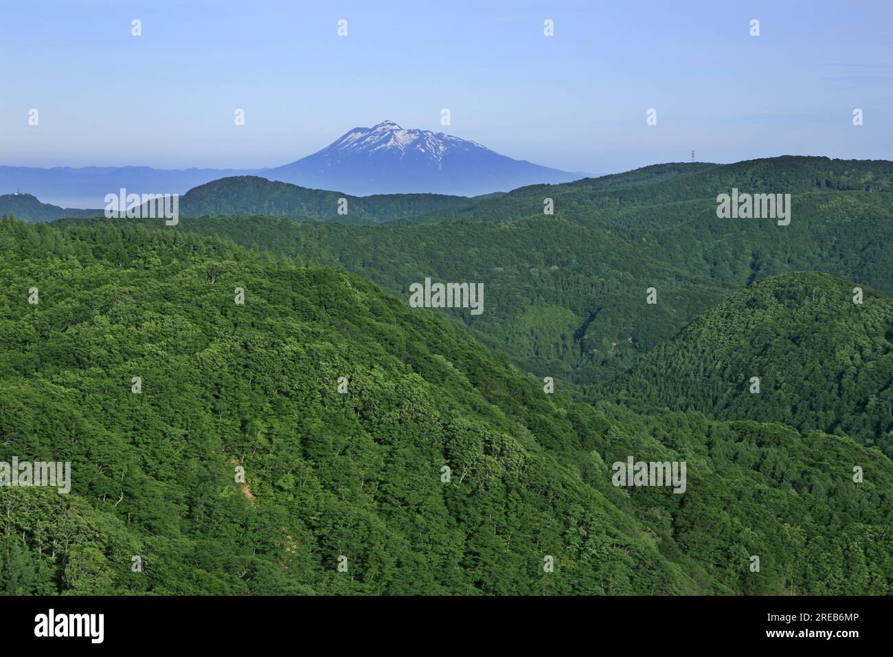 Iwaki mountain hi-res stock photography and images - Alamy