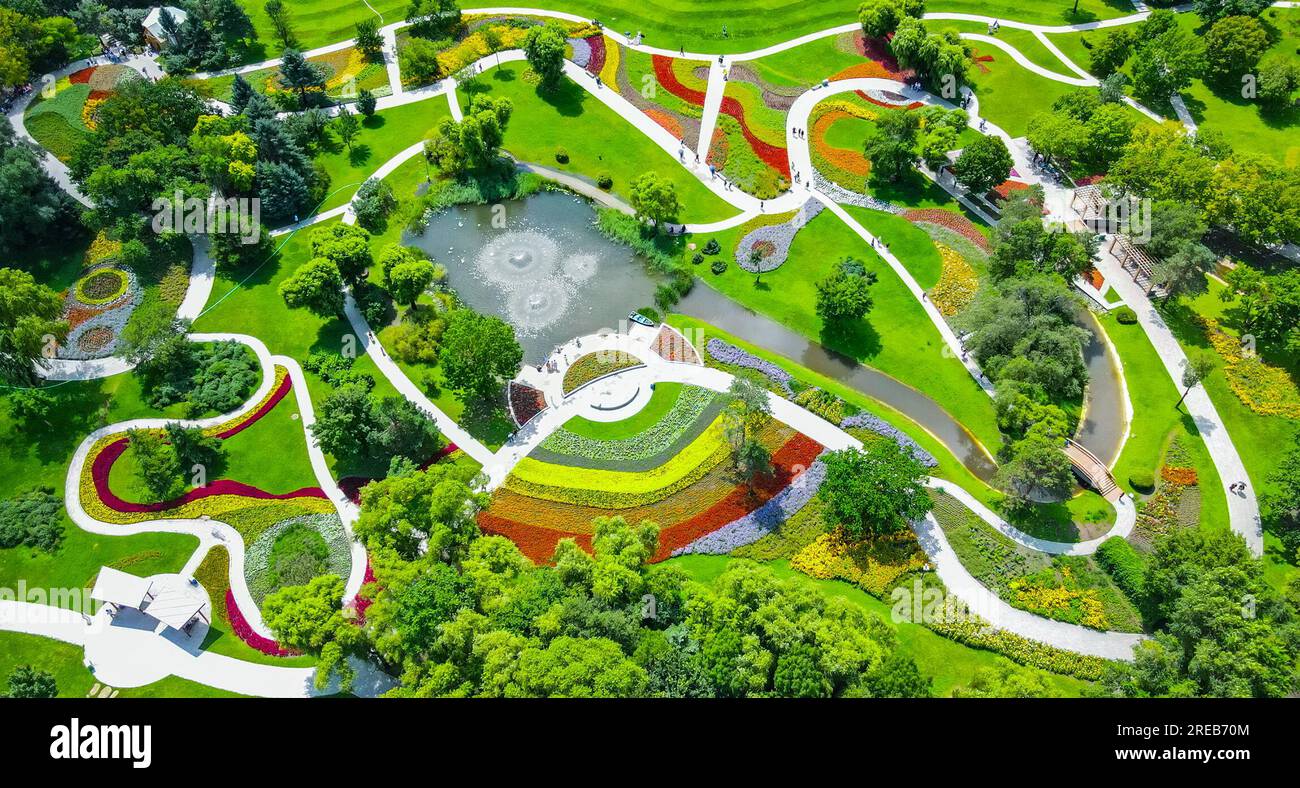 Harbin, China. 27th July, 2023. HARBIN, CHINA - JULY 23, 2023 - Aerial ...