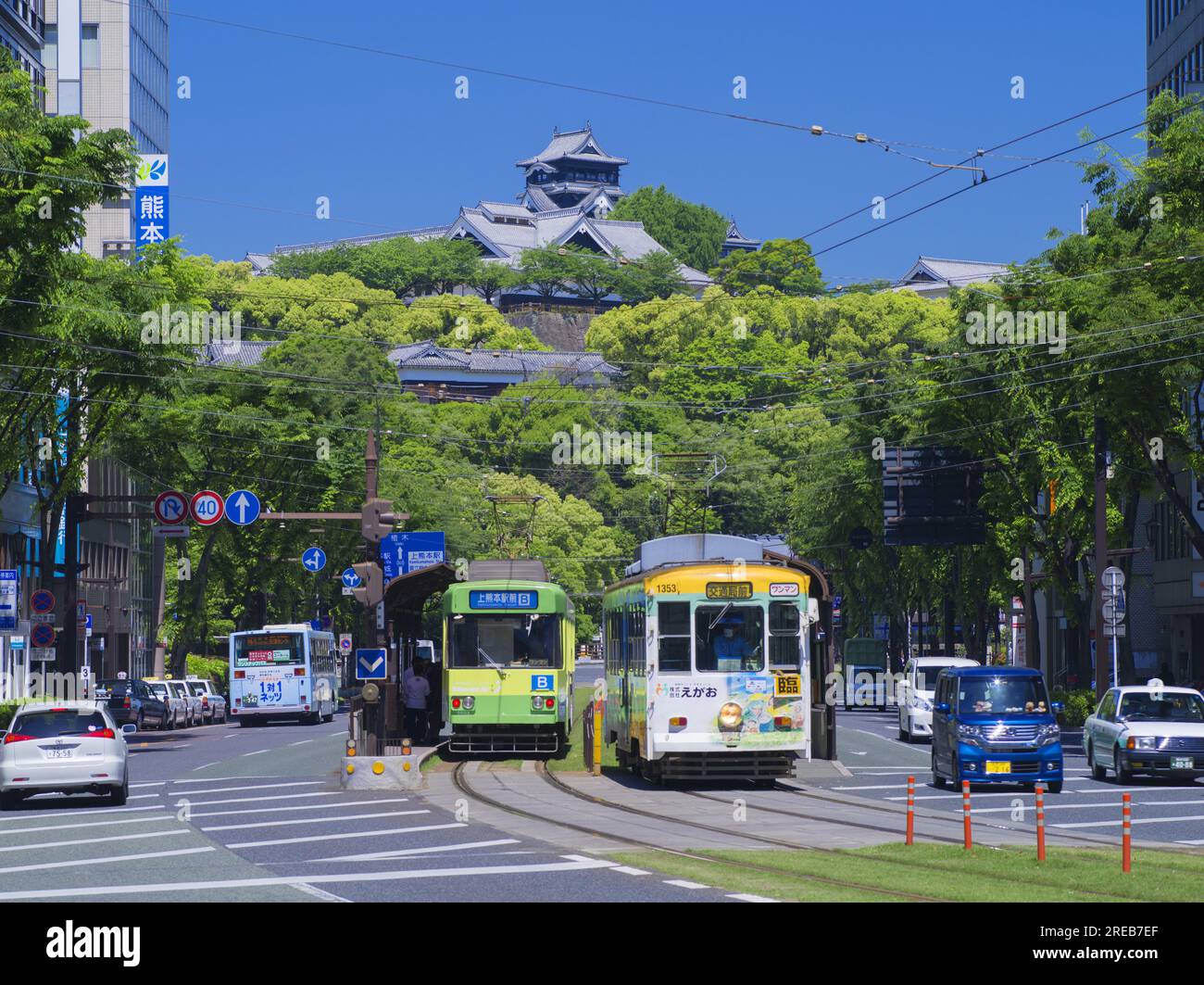 Kumamoto tram hi-res stock photography and images - Alamy