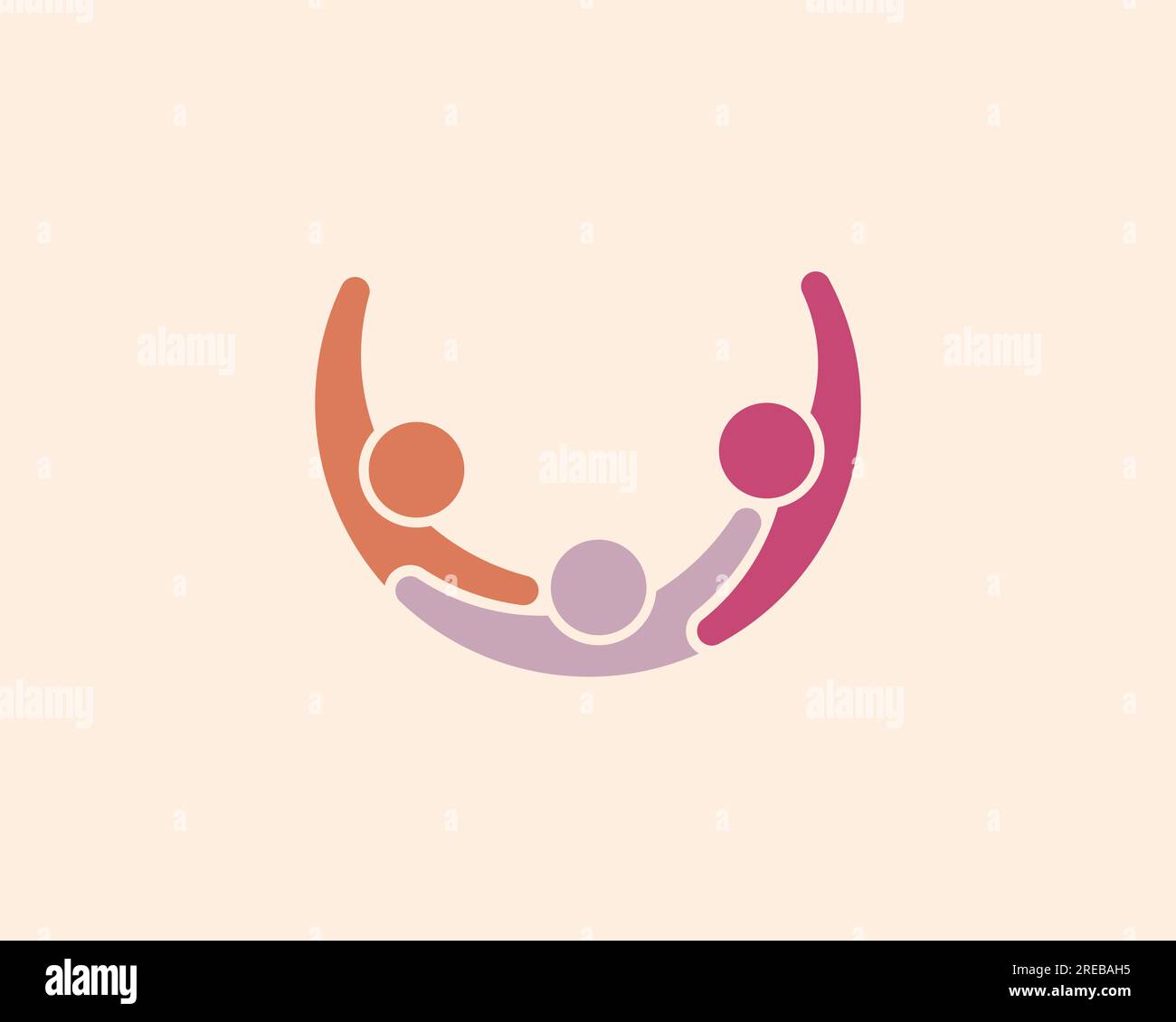 Dynamic gathering Stock Vector Images - Alamy