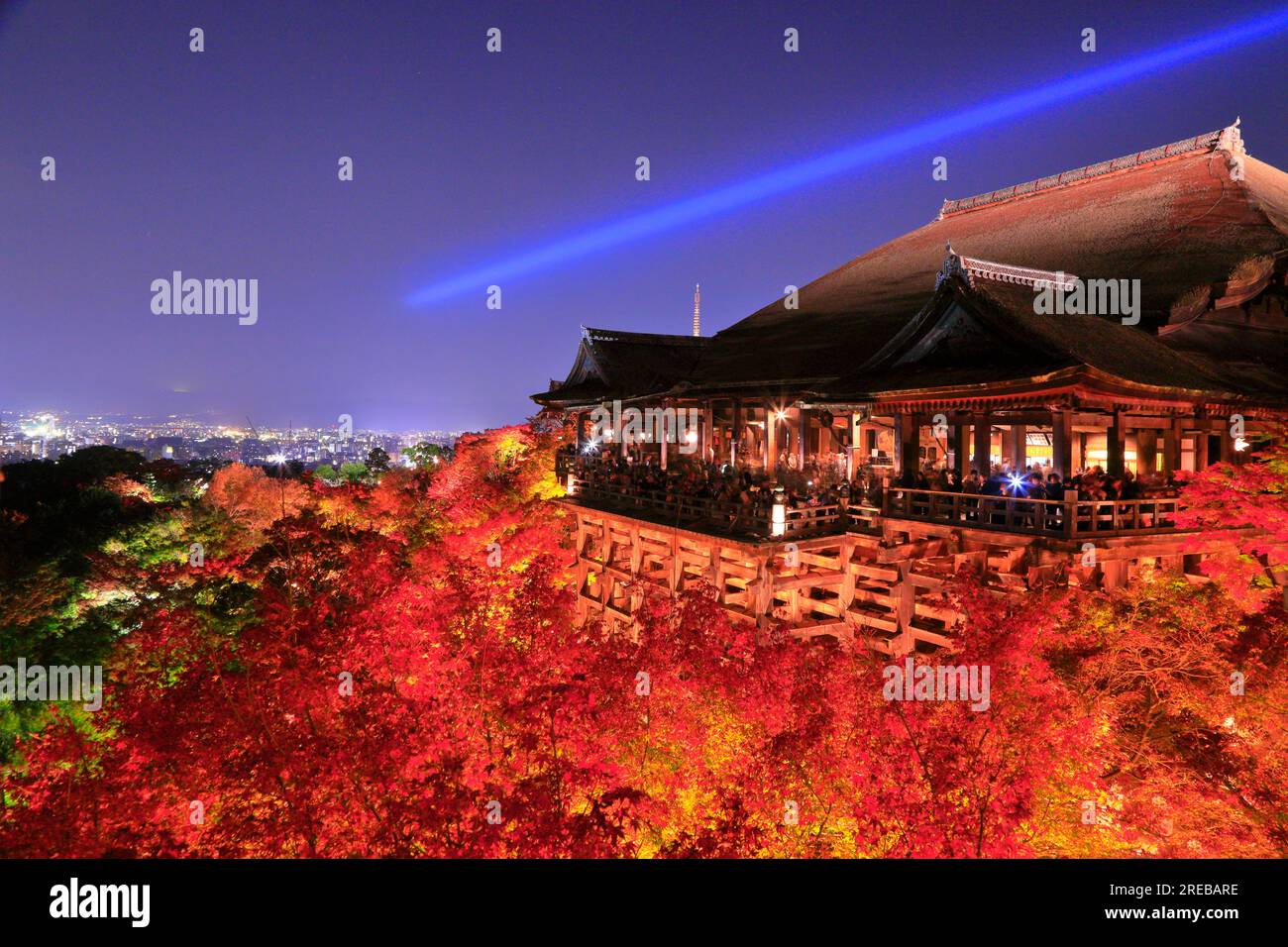 Kiyomizu temple night in hi-res stock photography and images - Alamy