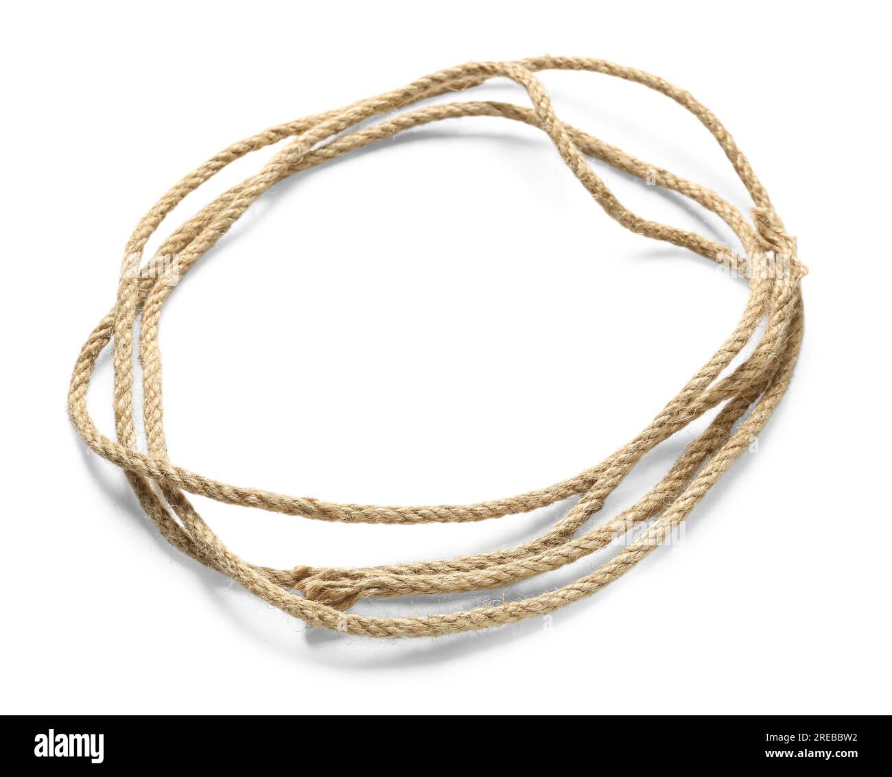 Cowboy lasso isolated on white background Stock Photo - Alamy