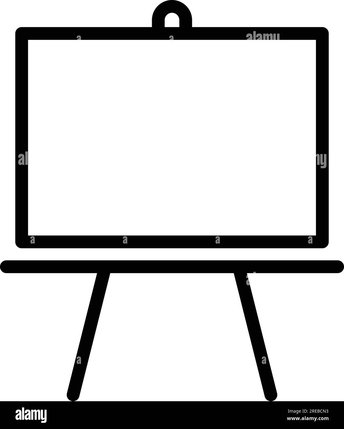 Whiteboard vector projector Black and White Stock Photos & Images - Alamy