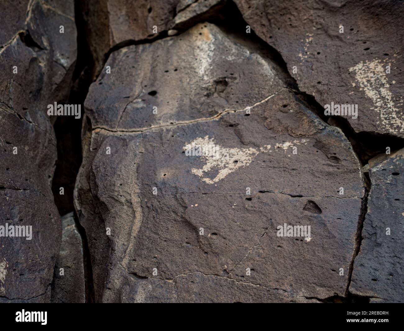 Ancient Petroglyphs near Santa Fe, NM Stock Photo - Alamy