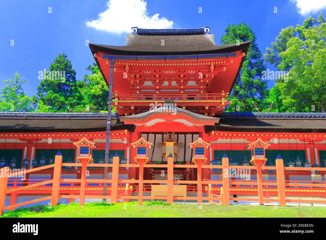 Kasuga-taisha Shrine in spring Stock Photo - Alamy