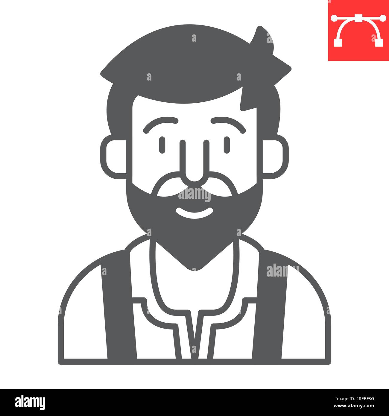 Bartender Cartoon Sign