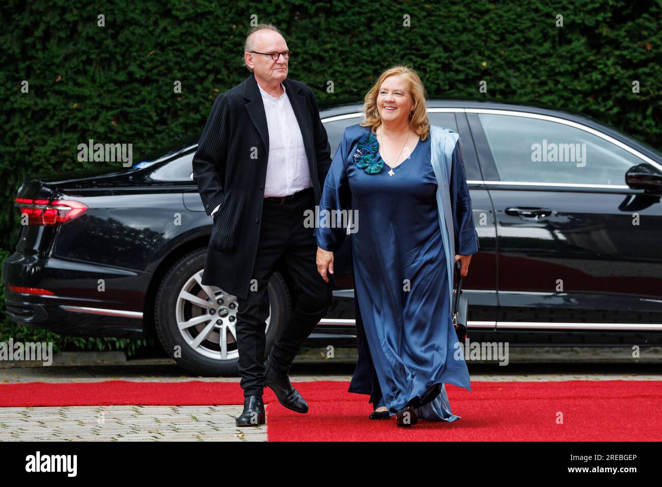 Bayreuth, Germany. 25th July, 2023. Singer Kathy Kelly comes to the ...