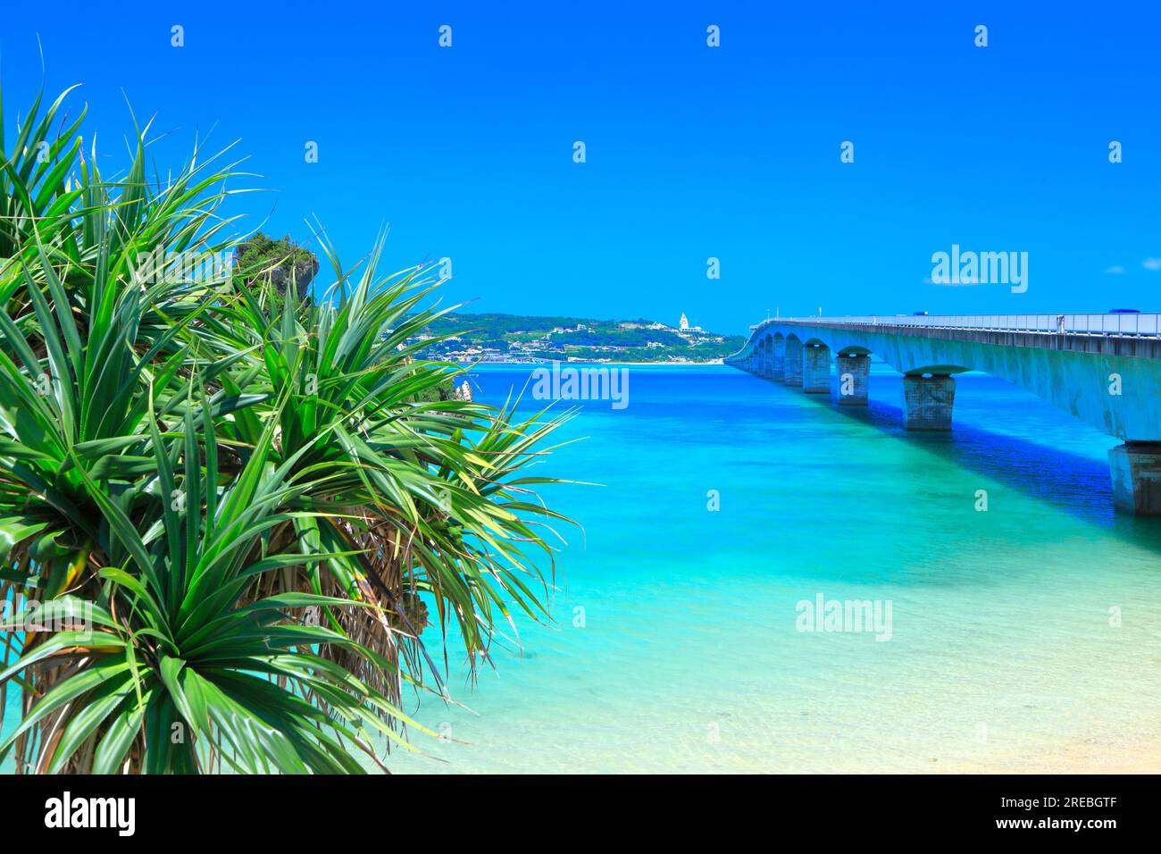 Kouri Ohashi Bridge in summer Stock Photo - Alamy