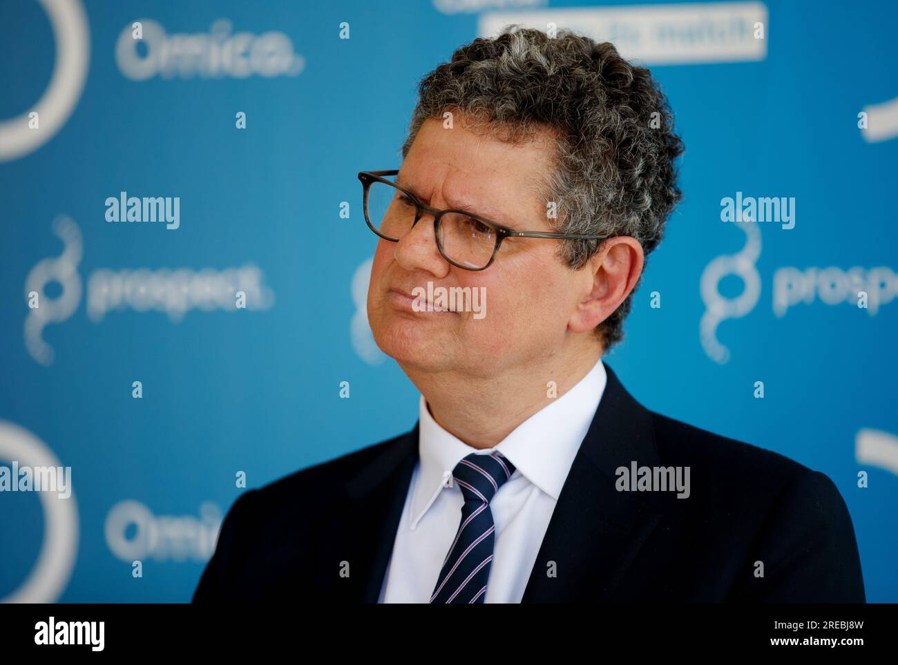 Sydney, Australia. 27th July, 2023. Omico CEO David Thomas speaks to ...