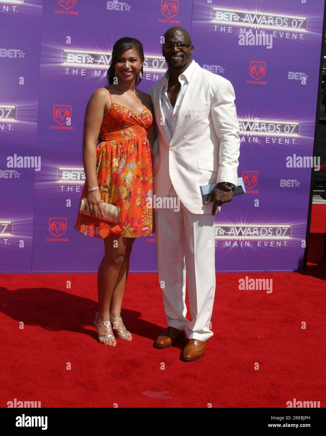 Terry Crews & Daughter BET Awards 2007 Shrine Auditorium Los Angeles ...