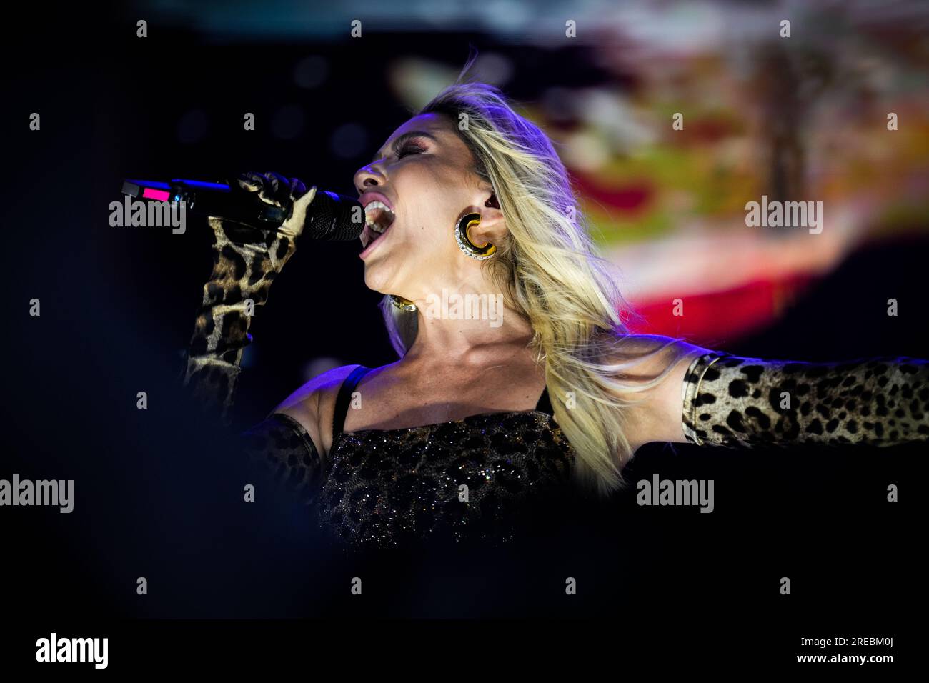 Istanbul, Turkey. 26th July, 2023. Hadise giving her concert during the ...