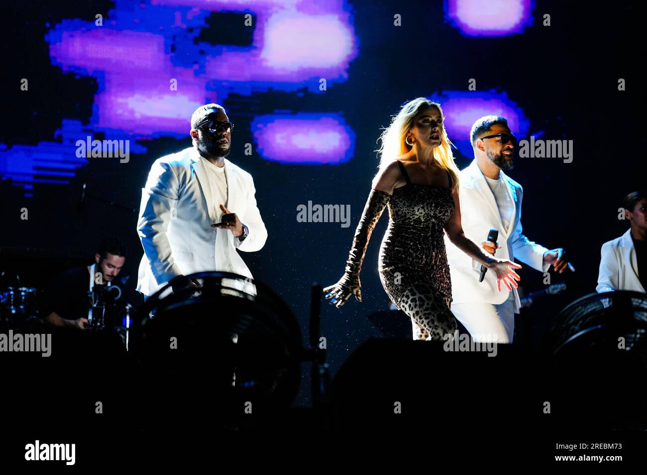 Istanbul, Turkey. 26th July, 2023. Hadise giving her concert during the ...
