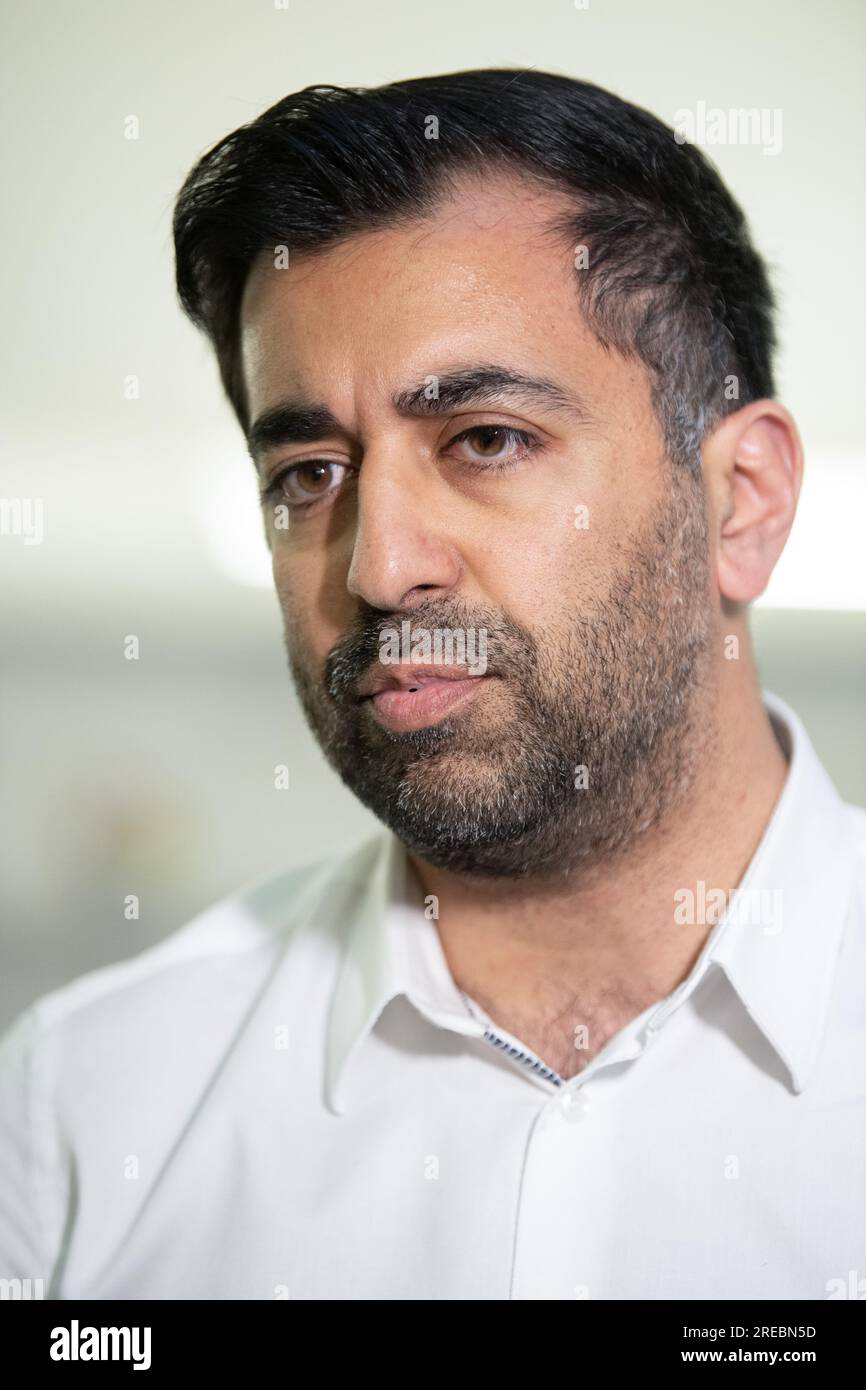 File photo dated 03/07/23 of First Minister Humza Yousaf who will ...