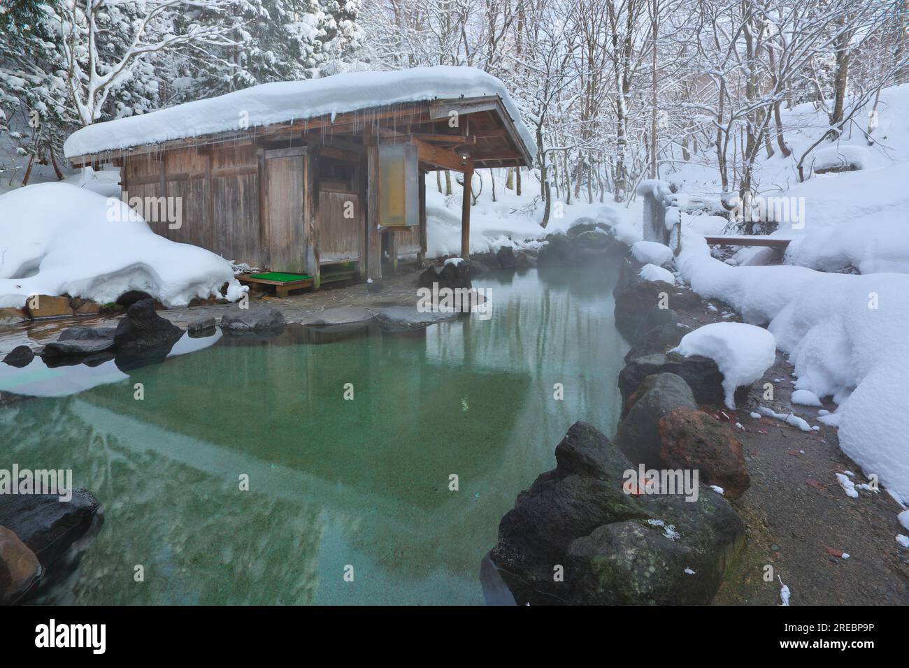 Nyuto hot spring village hi-res stock photography and images - Alamy