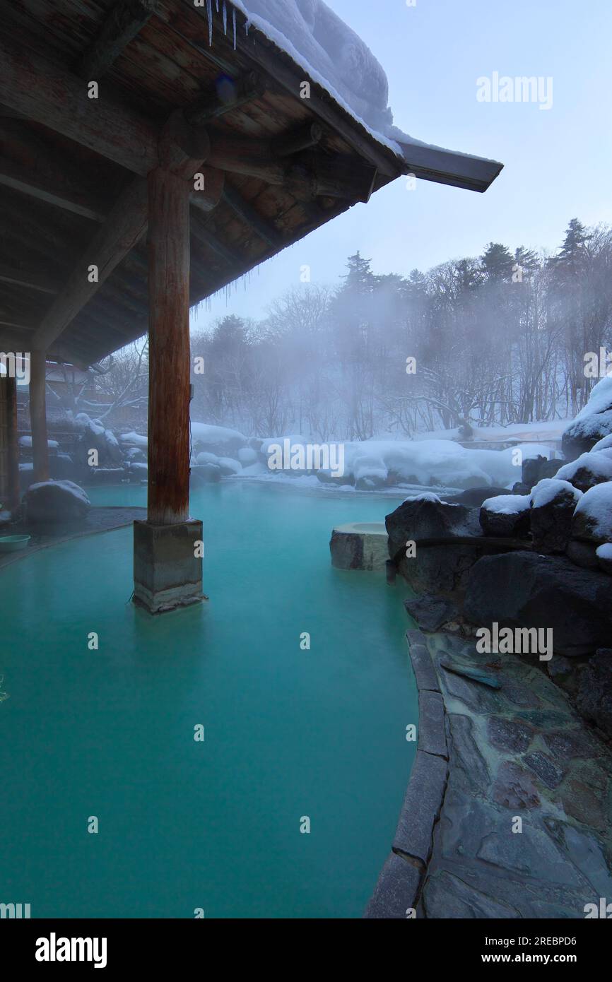 Onsen hot springs hi-res stock photography and images - Alamy
