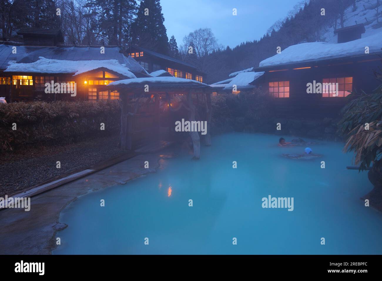 Tsurunoyu hot springs hi-res stock photography and images - Alamy