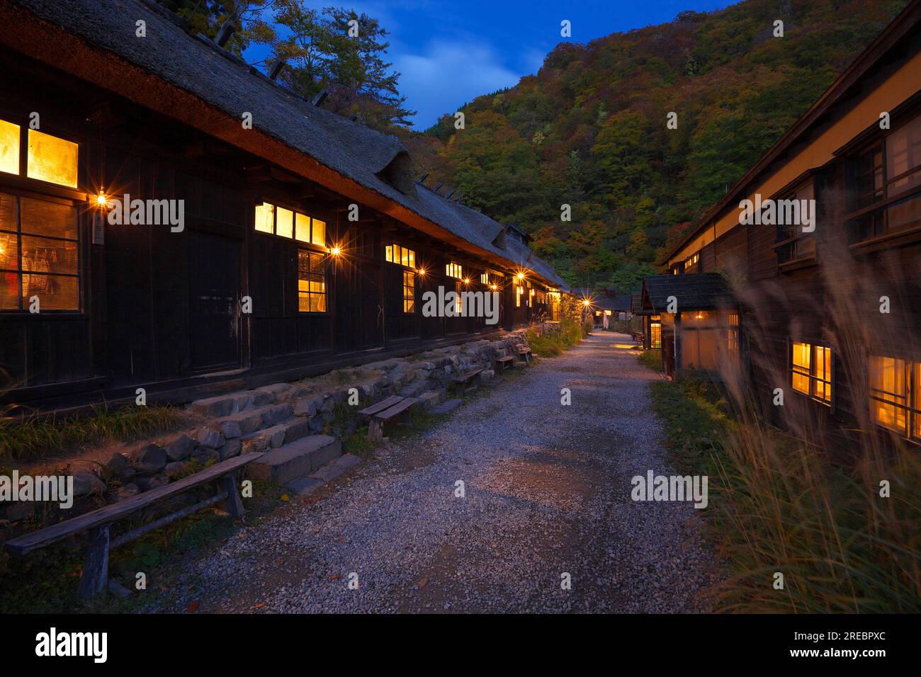 Tsurunoyu hot springs hi-res stock photography and images - Alamy