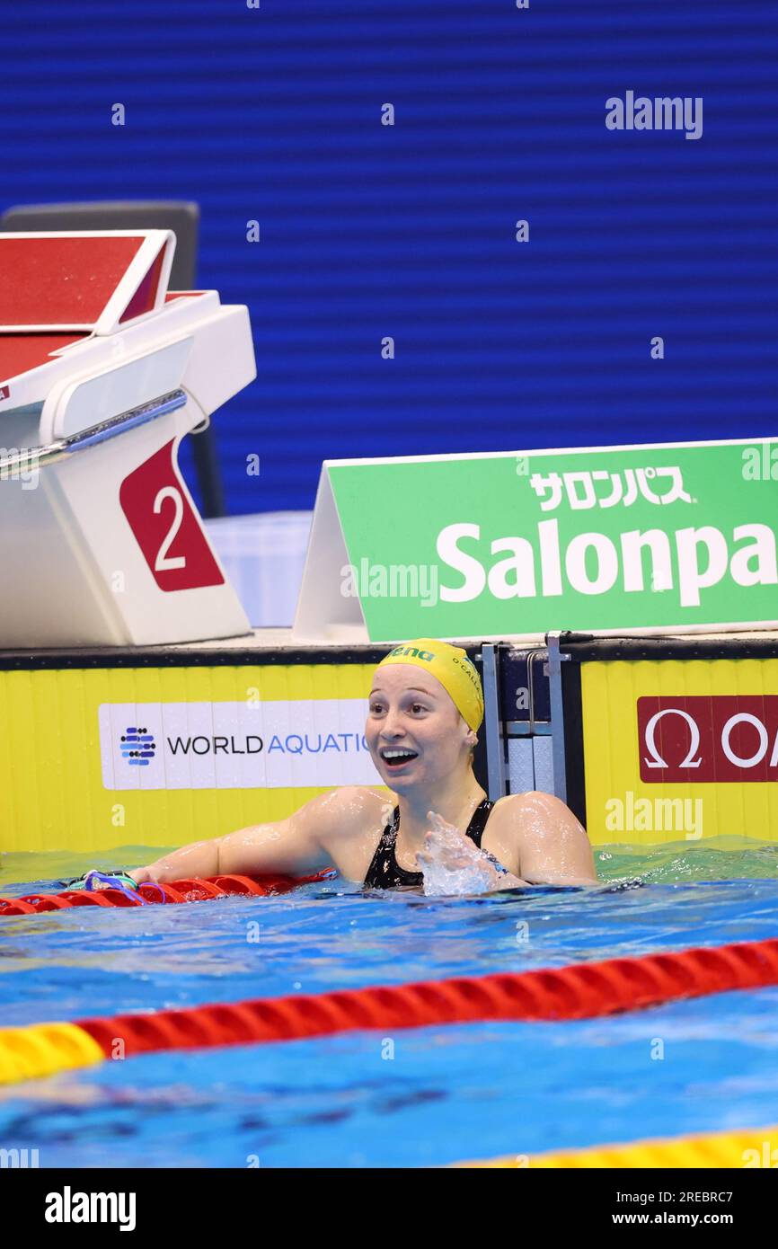 Mollie Ocallaghan Aus Celebrates Winning The Final Of The Women 200m