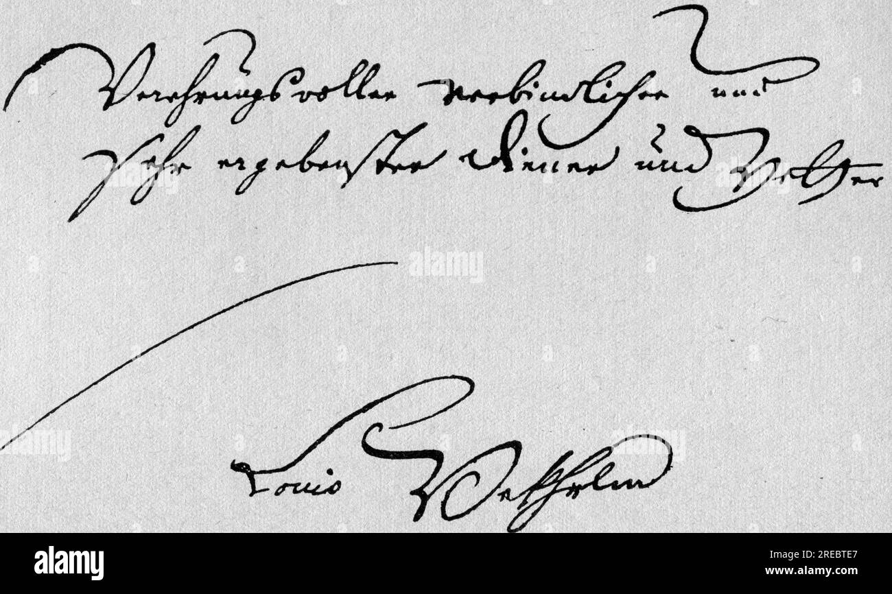 German letter handwriting hi-res stock photography and images - Alamy