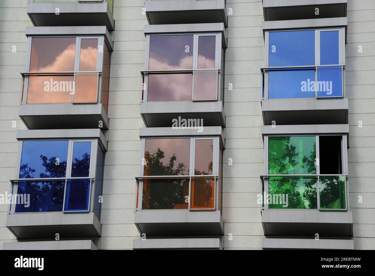 Closed windows building architecture hi-res stock photography and ...