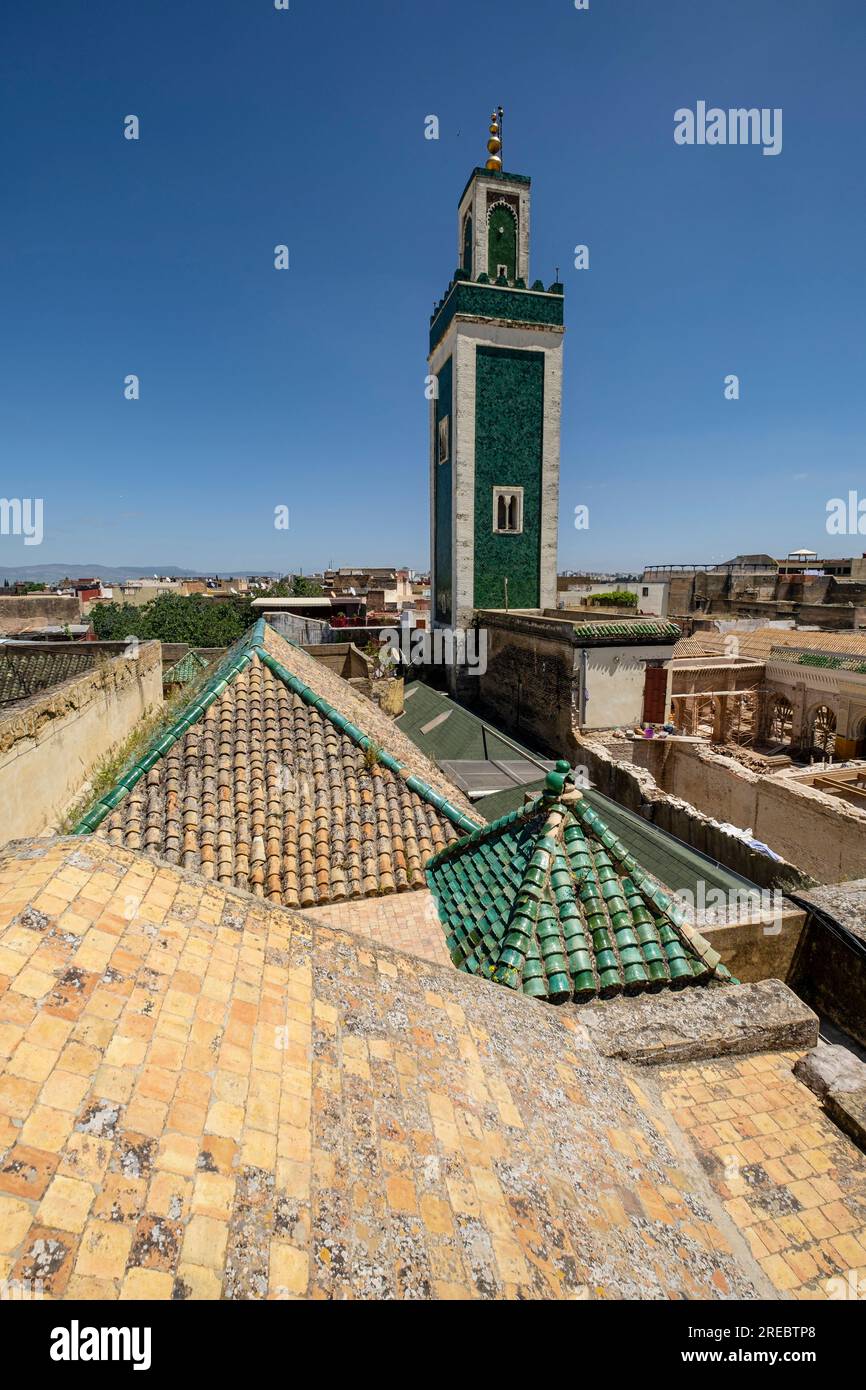 Madrasa Bou Inania, fundada por el sultán Abú Hassan Marini (1331-1351 ...