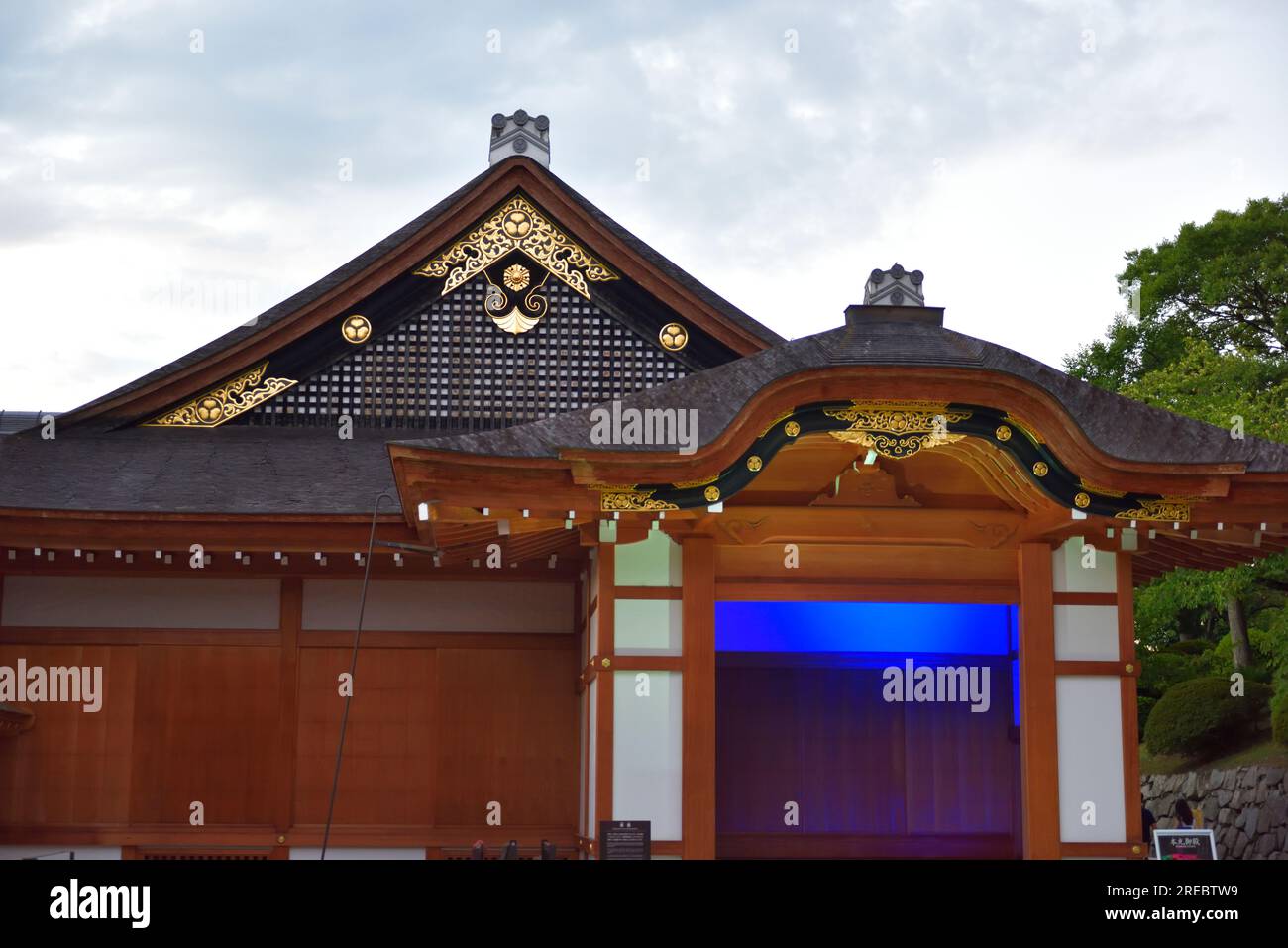 Nagoya Castle Honmaru Palace Stock Photo - Alamy