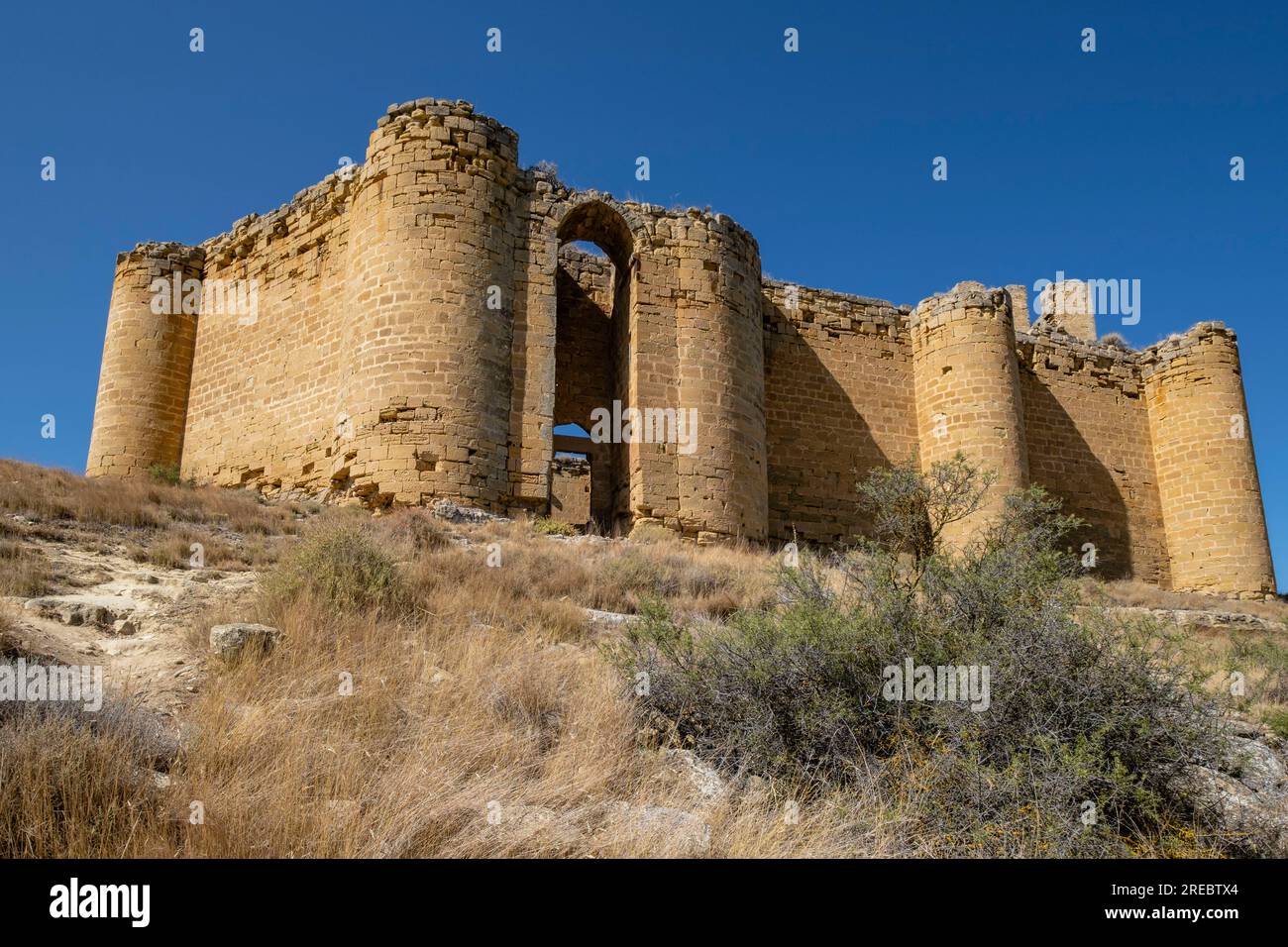 castle of Davalillo, 13th century, San Asensio, Logroño, La Rioja ...